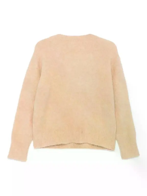 Majestic Filatures V-neck Long-sleeve Sweater