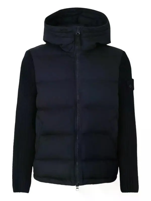 Stone Island Quilted Hooded Jacket