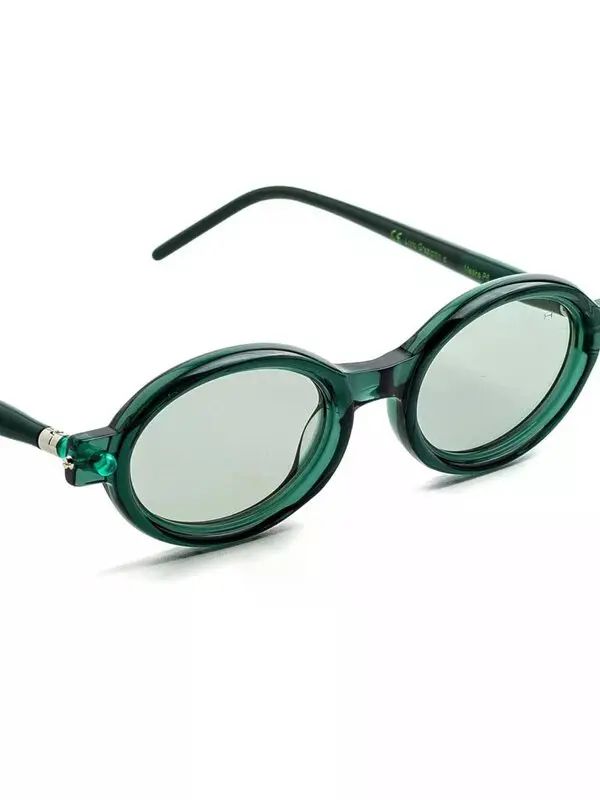 KUBORAUM P6 Round-frame Sunglasses
