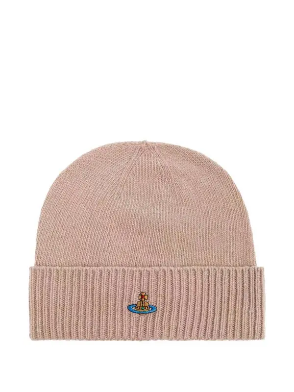 VIVIENNE WESTWOOD Cashmere Beanie - Pink