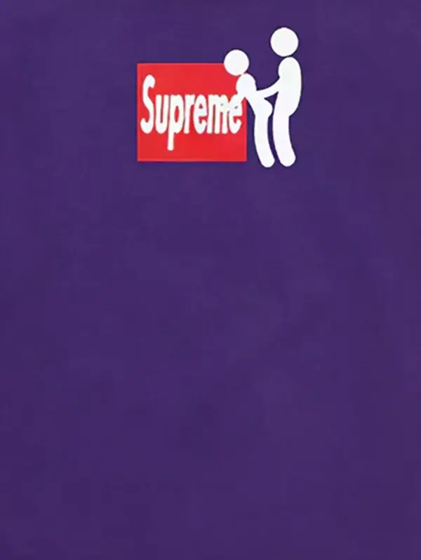 Supreme Stadium Printed T-shirt - Purple