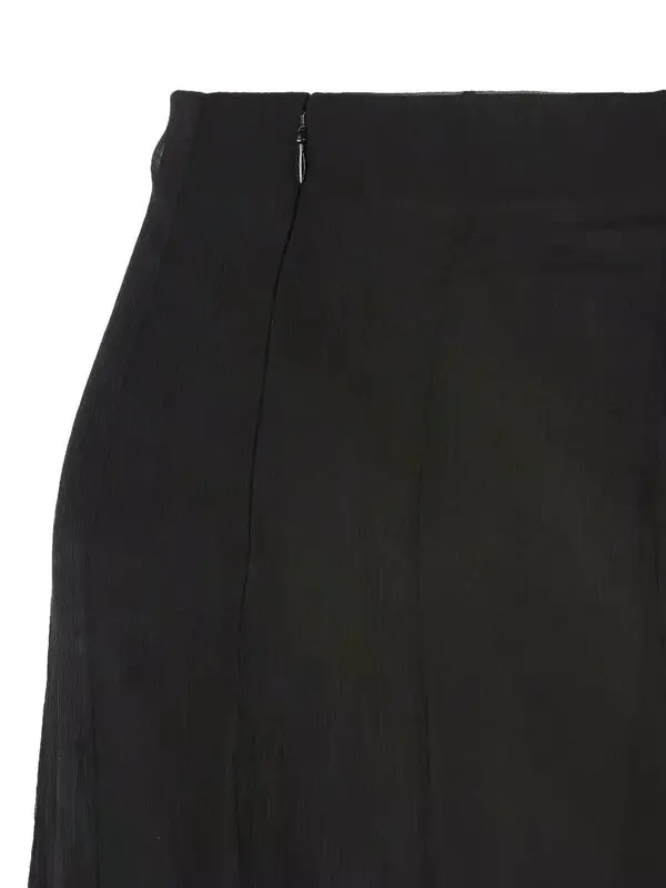 Chloé Flared Maxi Skirt With Ruffled Hem