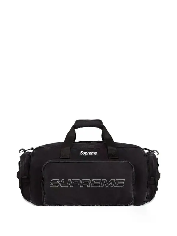 Supreme Denim Duffle Bag - Black