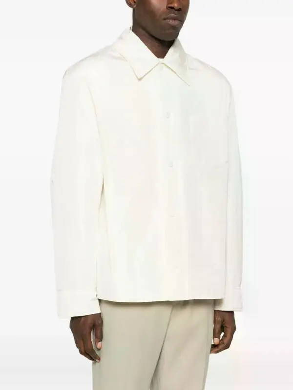 Ami Button-down Overshirt - Neutrals