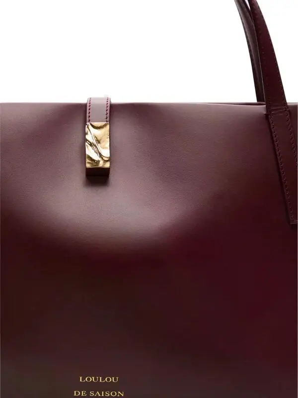 LOULOU Leather Shoulder Bag