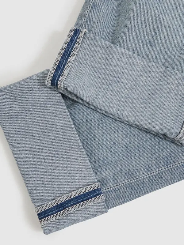 Good American Relaxed Barrel Jeans
