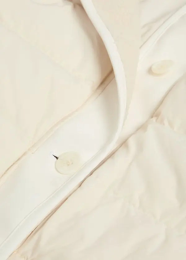 Rag & Bone Quilted Shell Jacket - Off White
