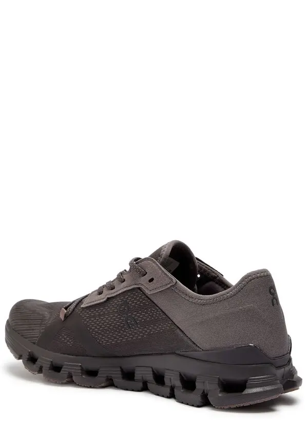 On Cloudswift X 4 Panelled Mesh-knit Sneakers - Charcoal