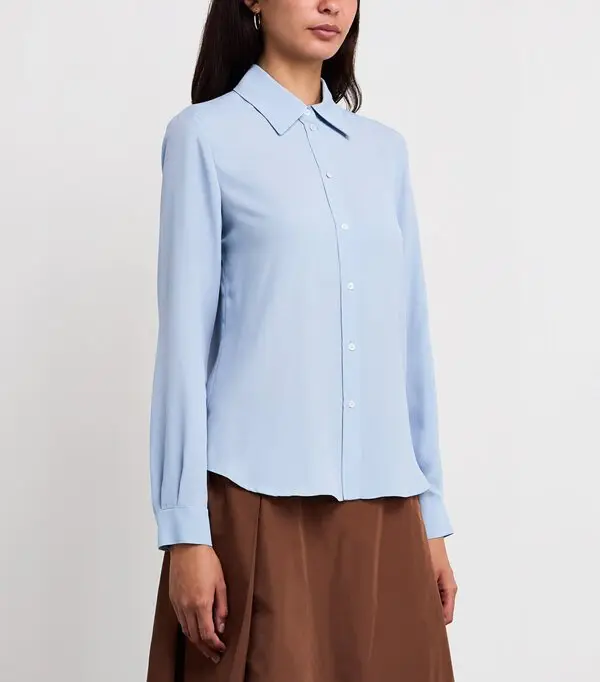 Max & Co. Crepe Collared Blouse
