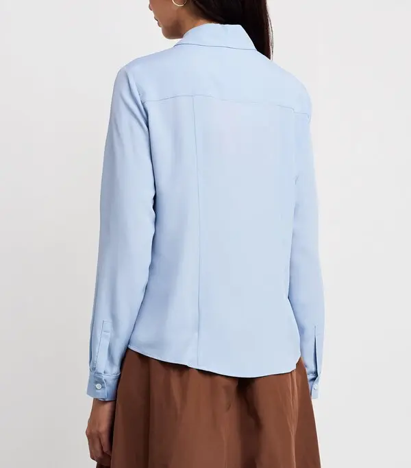 Max & Co. Crepe Collared Blouse