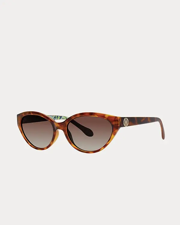 Lilly Pulitzer® Shell Harbor Sunglasses - Brown Tortoise