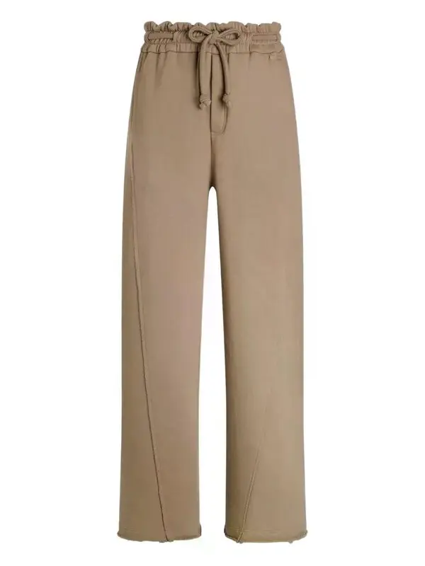 Dolce & Gabbana Drawstring Frayed-edge Track Pants