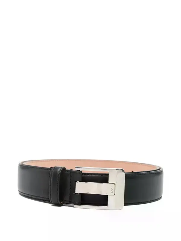 TOD'S Leather Belt - Black