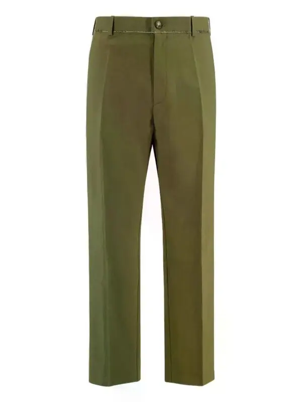 Marni Pleat-detail Wool Trousers