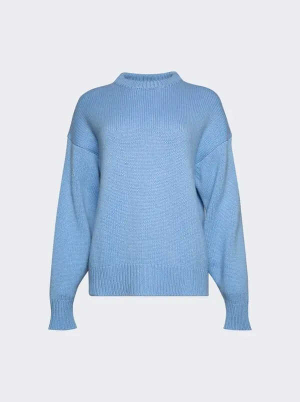 AMIYA Ursa Relaxed Cashmere Sweater - Blue
