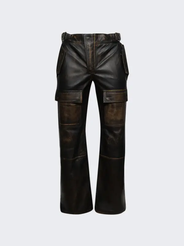 MISBHV Leather Moto Pants