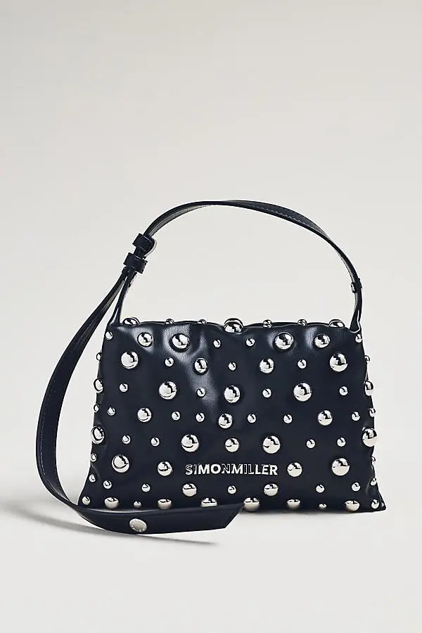 SIMONMILLER Studded Mi Puffin Shoulder Bag