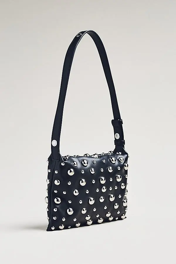 SIMONMILLER Studded Mi Puffin Shoulder Bag