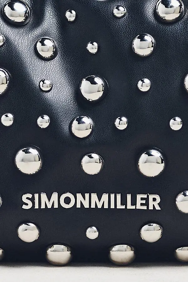 SIMONMILLER Studded Mi Puffin Shoulder Bag