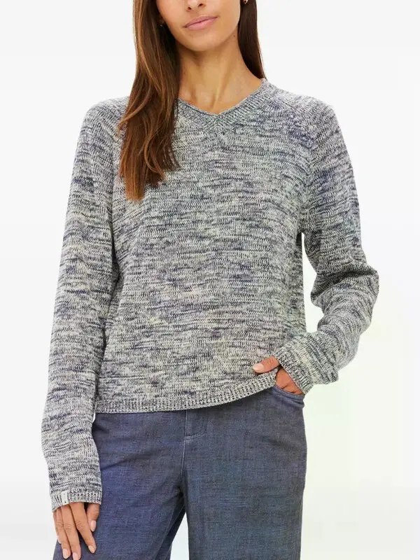 The Upside V-neck Raglan Sweater