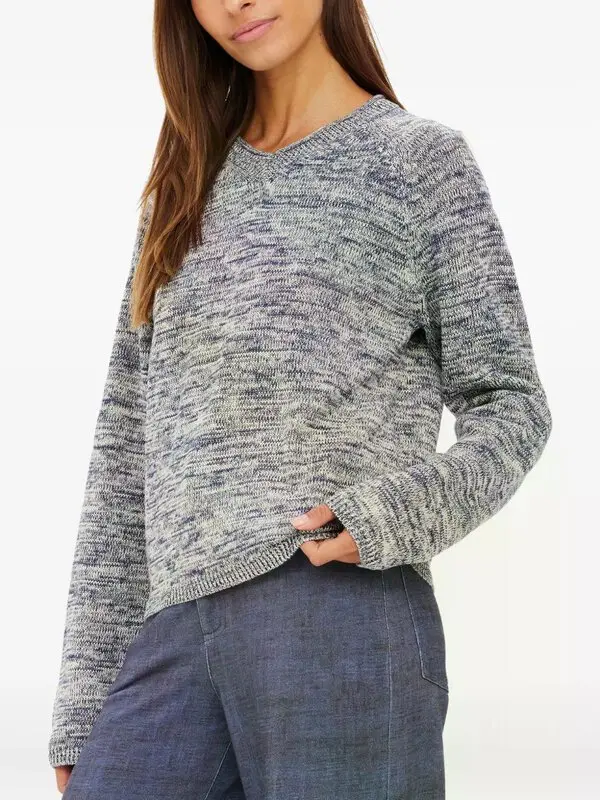 The Upside V-neck Raglan Sweater