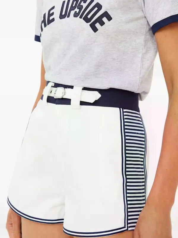 The Upside Striped Panel Shorts