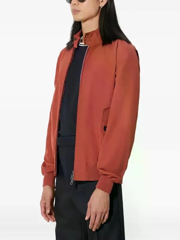 BARACUTA G4 Cloth Zip-front Bomber Jacket