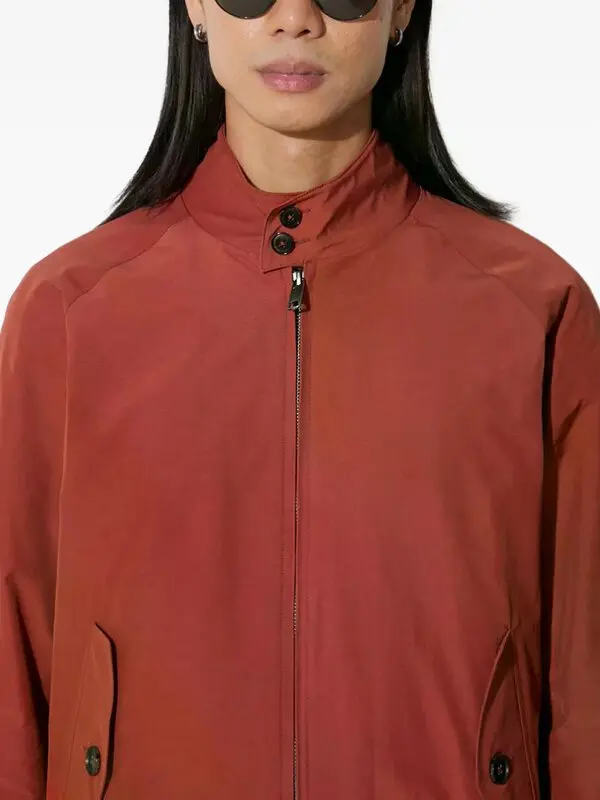 BARACUTA G4 Cloth Zip-front Bomber Jacket