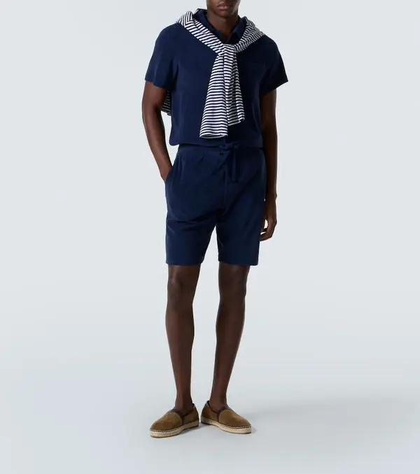 Vilebrequin Charli Cotton-blend Terry Polo Shirt