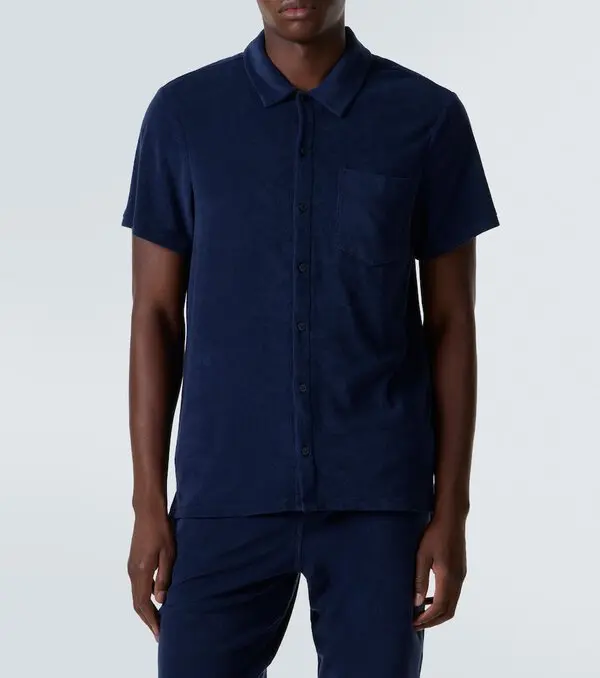 Vilebrequin Charli Cotton-blend Terry Polo Shirt