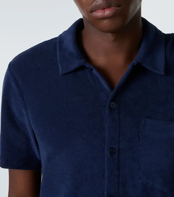 Vilebrequin Charli Cotton-blend Terry Polo Shirt