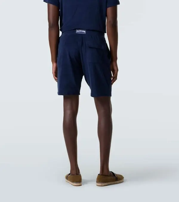 Vilebrequin Cotton-blend Terry Shorts - Blue