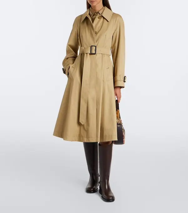Burberry Cavalier Leather Knee-high Boots - Brown