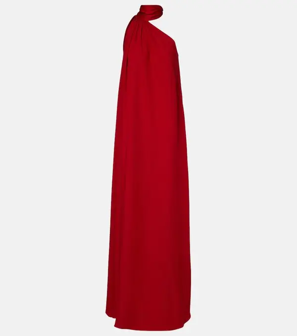 TALLER MARMO Astor Scarf-detail Maxi Dress - Red