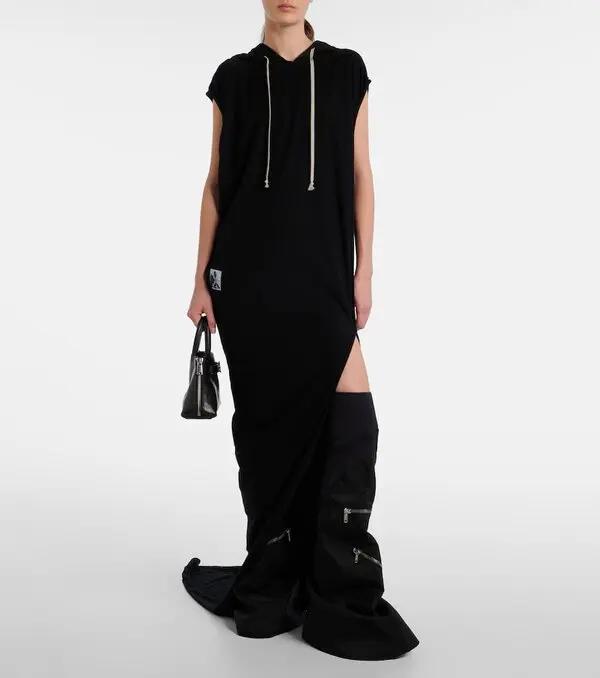 Rick Owens Zipper Detail Over-the-knee Boots