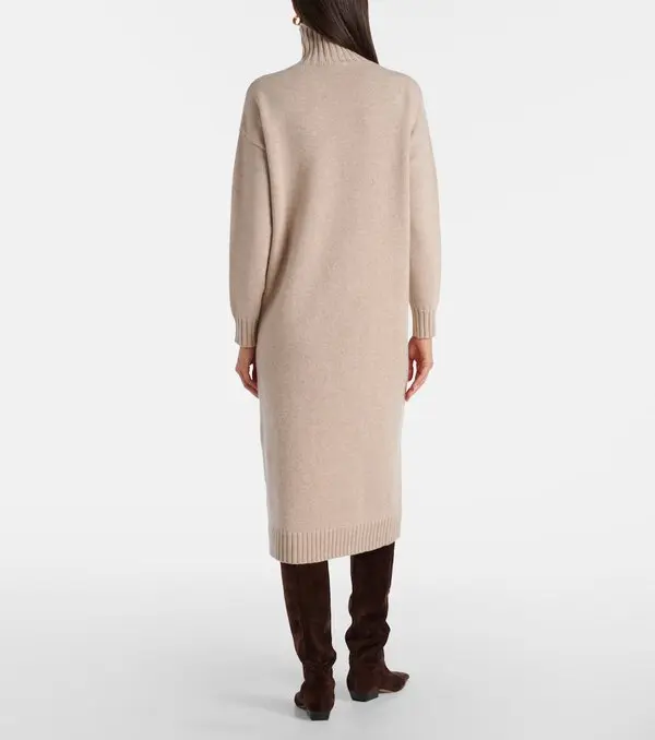Max Mara Summer Cashmere Sweater Dress - Beige