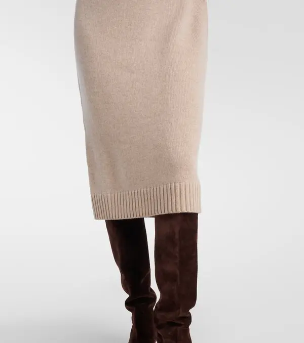 Max Mara Summer Cashmere Sweater Dress - Beige