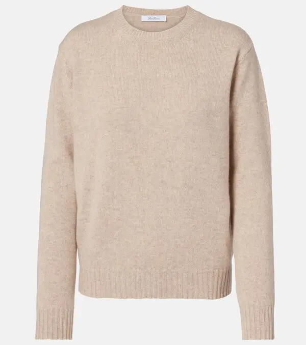 Max Mara Cinema Cashmere Sweater - Beige