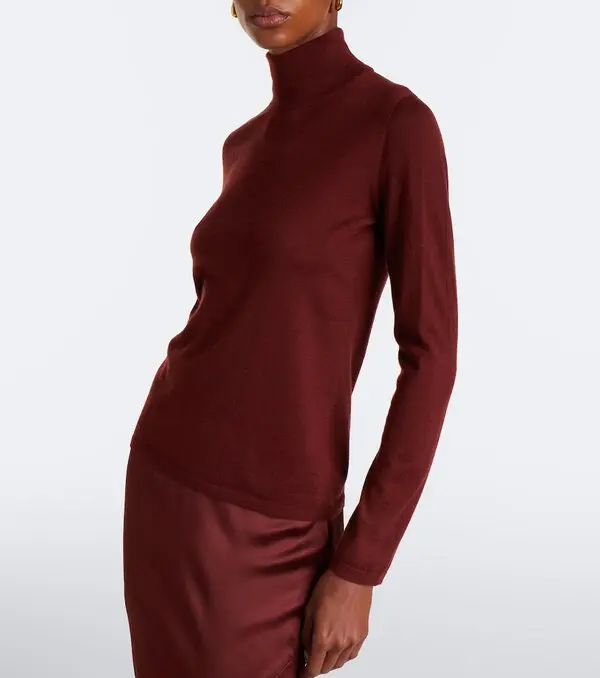 Max Mara Cashmere Turtleneck Sweater - Brown