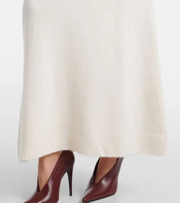 Max Mara Dorina Cashmere-blend Maxi Skirt