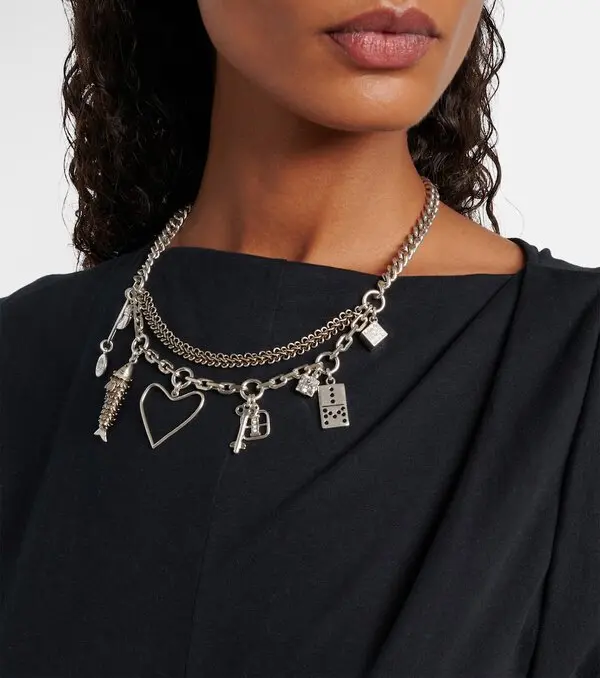 Isabel Marant Étoile Embellished Chain Necklace