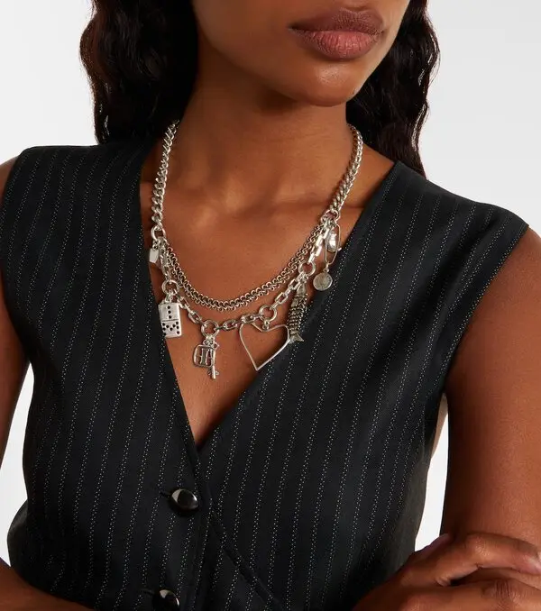 Isabel Marant Étoile Embellished Chain Necklace