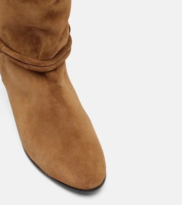 Isabel Marant Étoile Nynel Suede Knee-high Boots