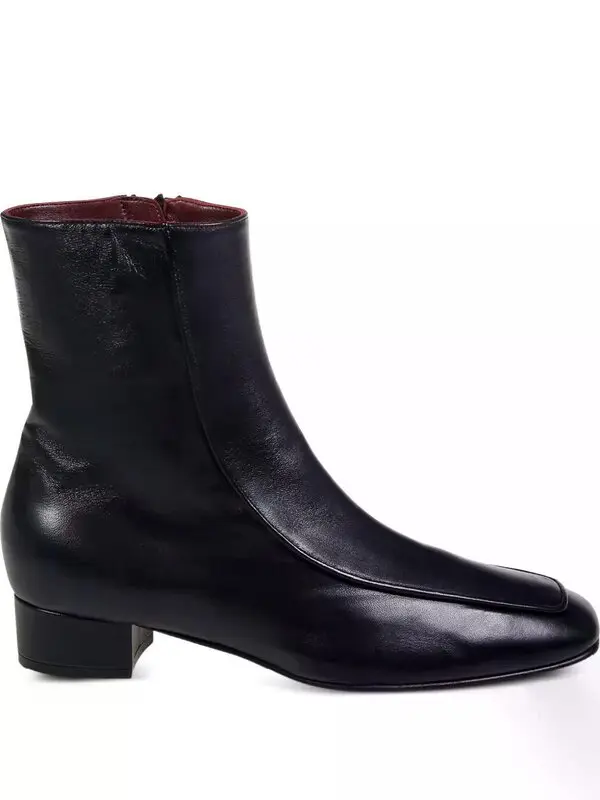 HERBERT LEVINE Leather Ankle Boots