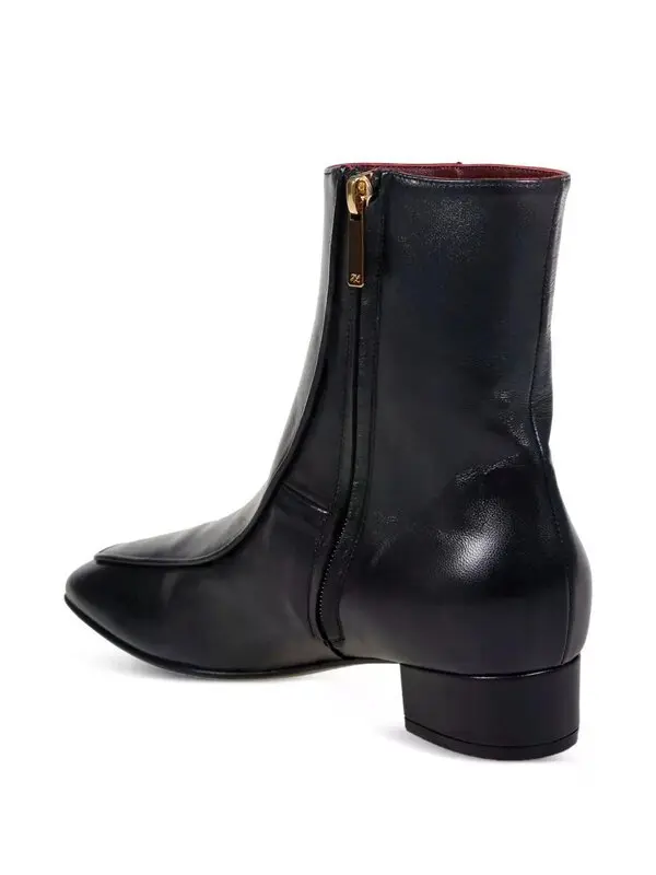 HERBERT LEVINE Leather Ankle Boots
