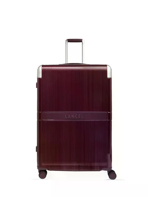 LANCEL Empreinte Ribbed Hard Suitcase