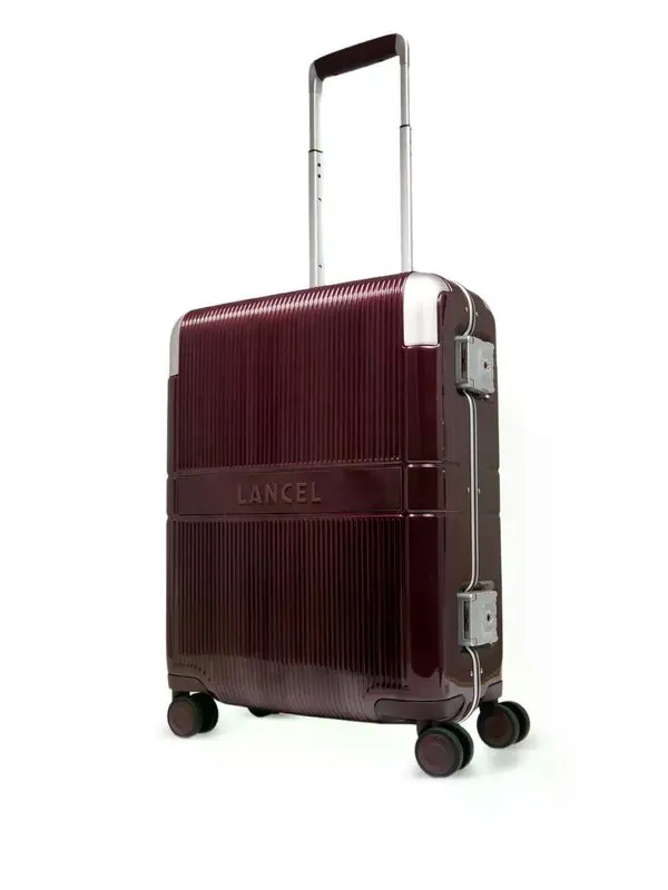 LANCEL Empreinte Ribbed Hard Suitcase