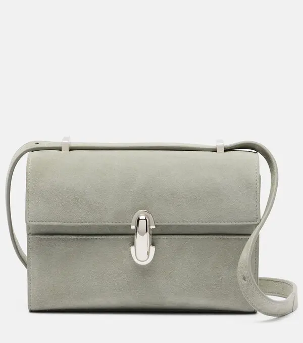 Savette Symmetry 19 Mini Suede Shoulder Bag