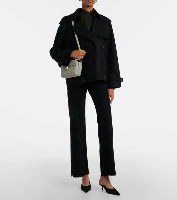 Savette Symmetry 19 Mini Suede Shoulder Bag