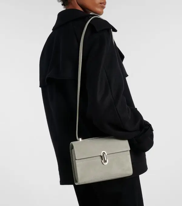 Savette Symmetry 19 Mini Suede Shoulder Bag